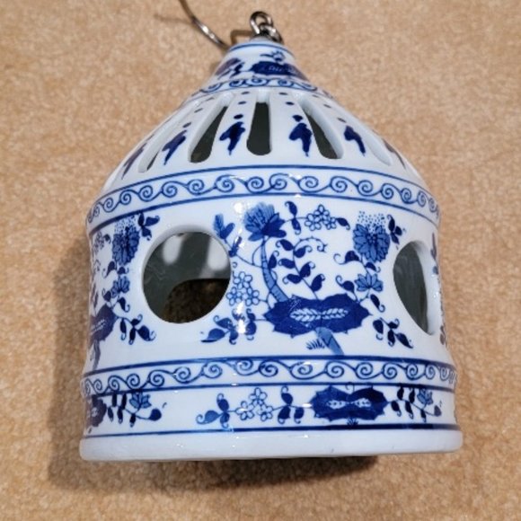 Porcelain Feeder | Art | Rare Chinese Blue White Ceramic Porcelain Hand ...